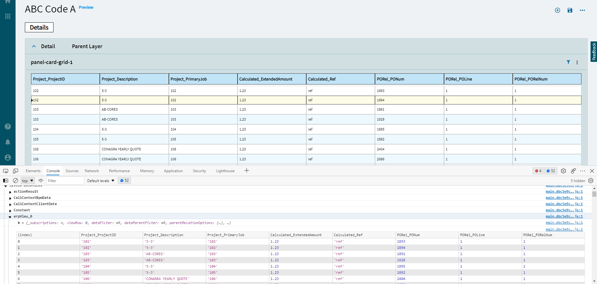 App Studio DataView Without Database Binding Kinetic ERP Epicor
