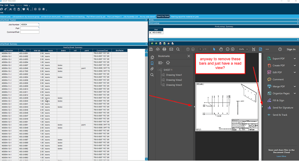 Embedded dashboard with PDF viewer - Epicor ERP 10 - Epicor User Help Forum