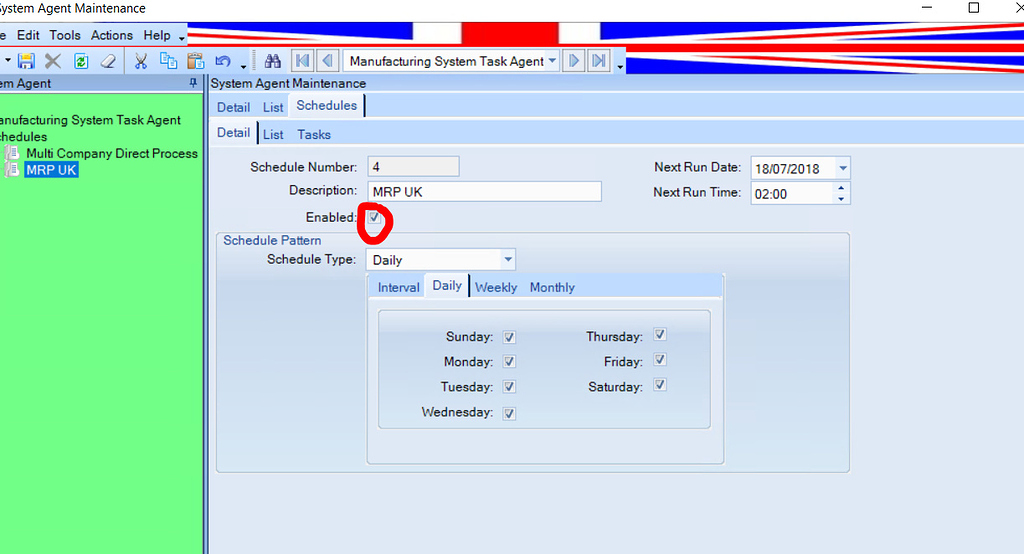 Setting up MRP on a schedule - Epicor ERP 9 - Epicor User Help Forum