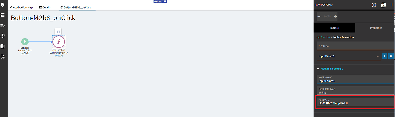 Calling Erp-Function from App Studio - pass dynamic parameter values? - Kinetic ERP - Epicor ...