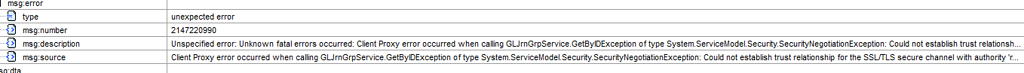 Could not establish trust relationship for the SSL/TLS secure channel ...