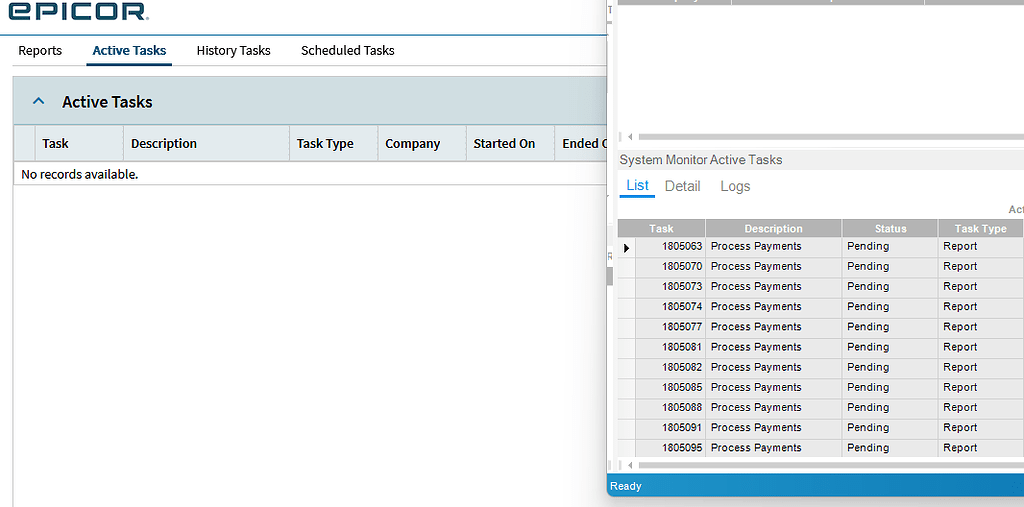 Kinetic System Monitor - Missing Tasks - Kinetic ERP - Epicor User Help ...