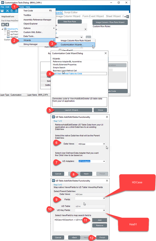 Adding New UD Row to Case Entry form - Kinetic ERP - Epicor User Help Forum