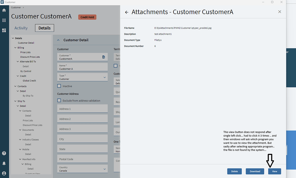 Cannot view attachments in kinetic smart client - Kinetic ERP - Epicor ...