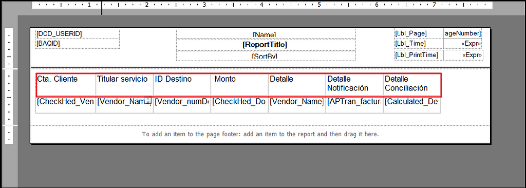 Header in report for CSV format - Kinetic ERP - Epicor User Help Forum