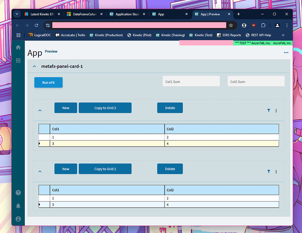 ERP-Function Output & Parameters - Kinetic ERP - Epicor User Help Forum