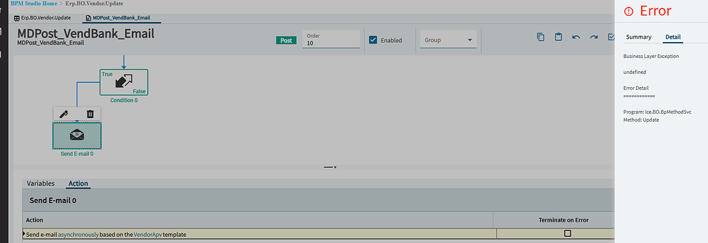Data Directive error - Kinetic ERP - Epicor User Help Forum