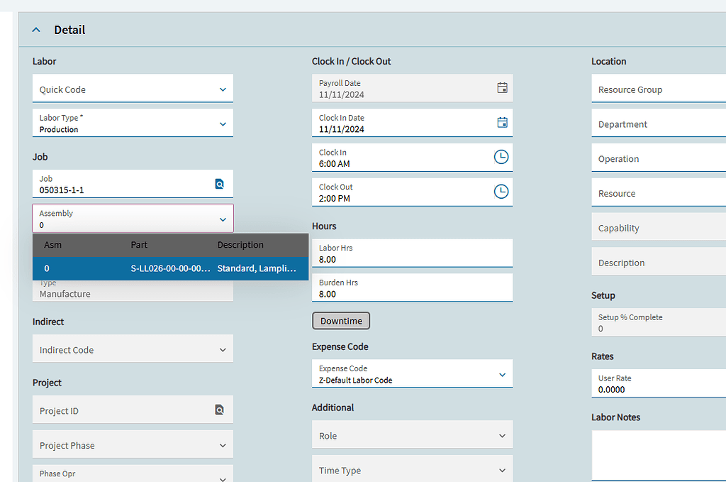 Developers/Code Jockeys: How do we expand this drop down (In Time Entry ...