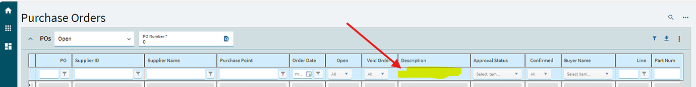 Kinetic grid view search fields - Kinetic ERP - Epicor User Help Forum