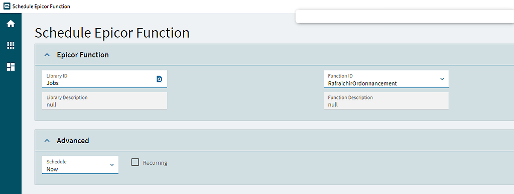 Call an Epicor Function asynchronously - Kinetic ERP - Epicor User Help Forum