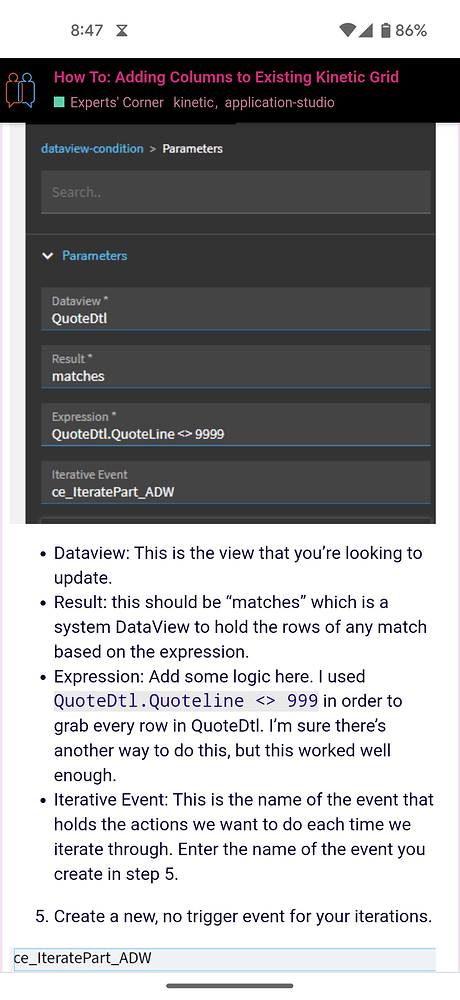 How To: Adding Columns to Existing Kinetic Grid - #32 by hmwillett - Experts' Corner - Epicor ...