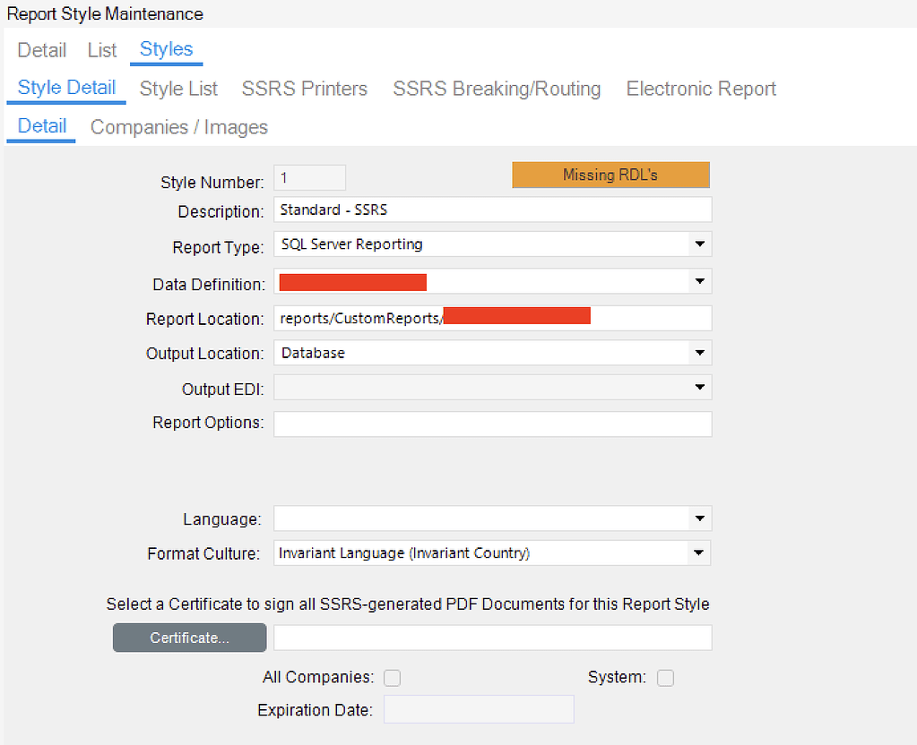 No RDLs but report prints out - Kinetic ERP - Epicor User Help Forum