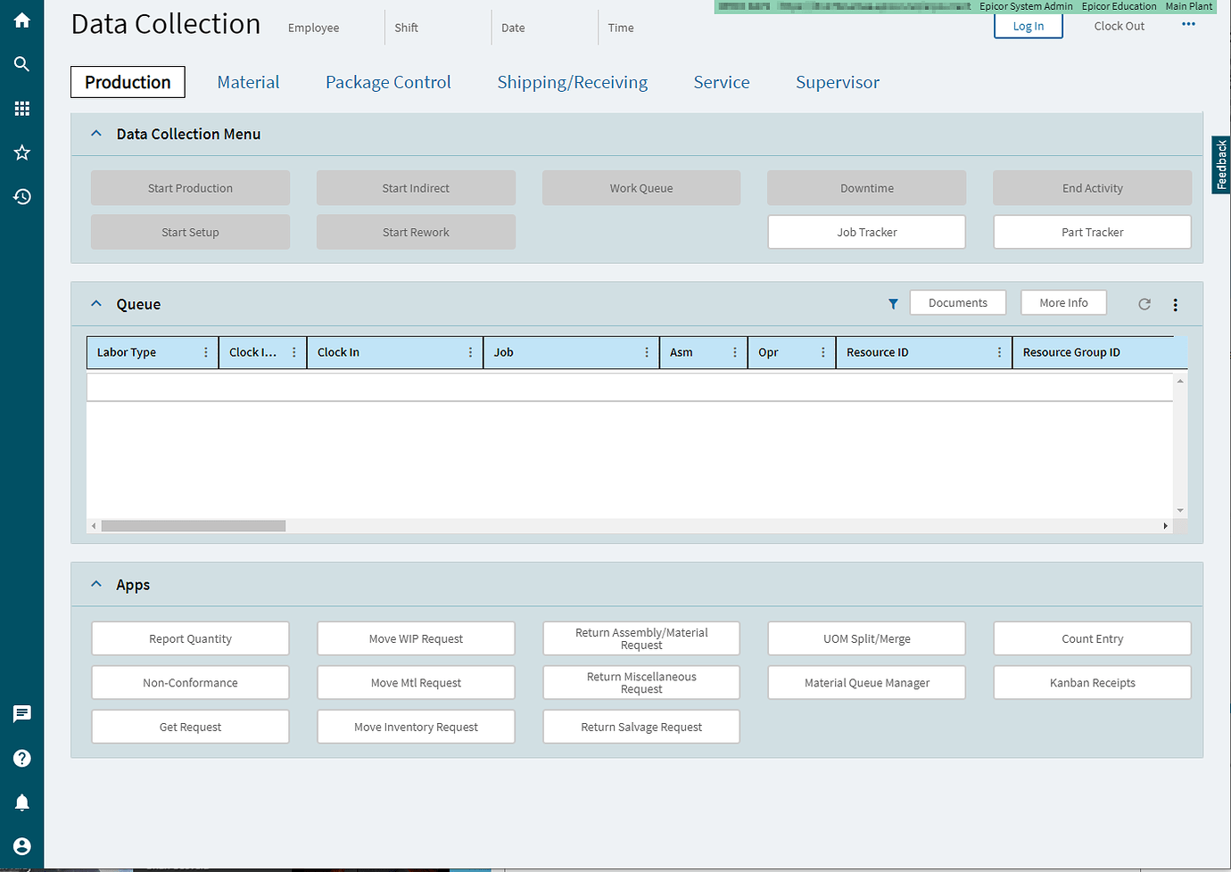 Data Collection App - Kinetic ERP - Epicor User Help Forum