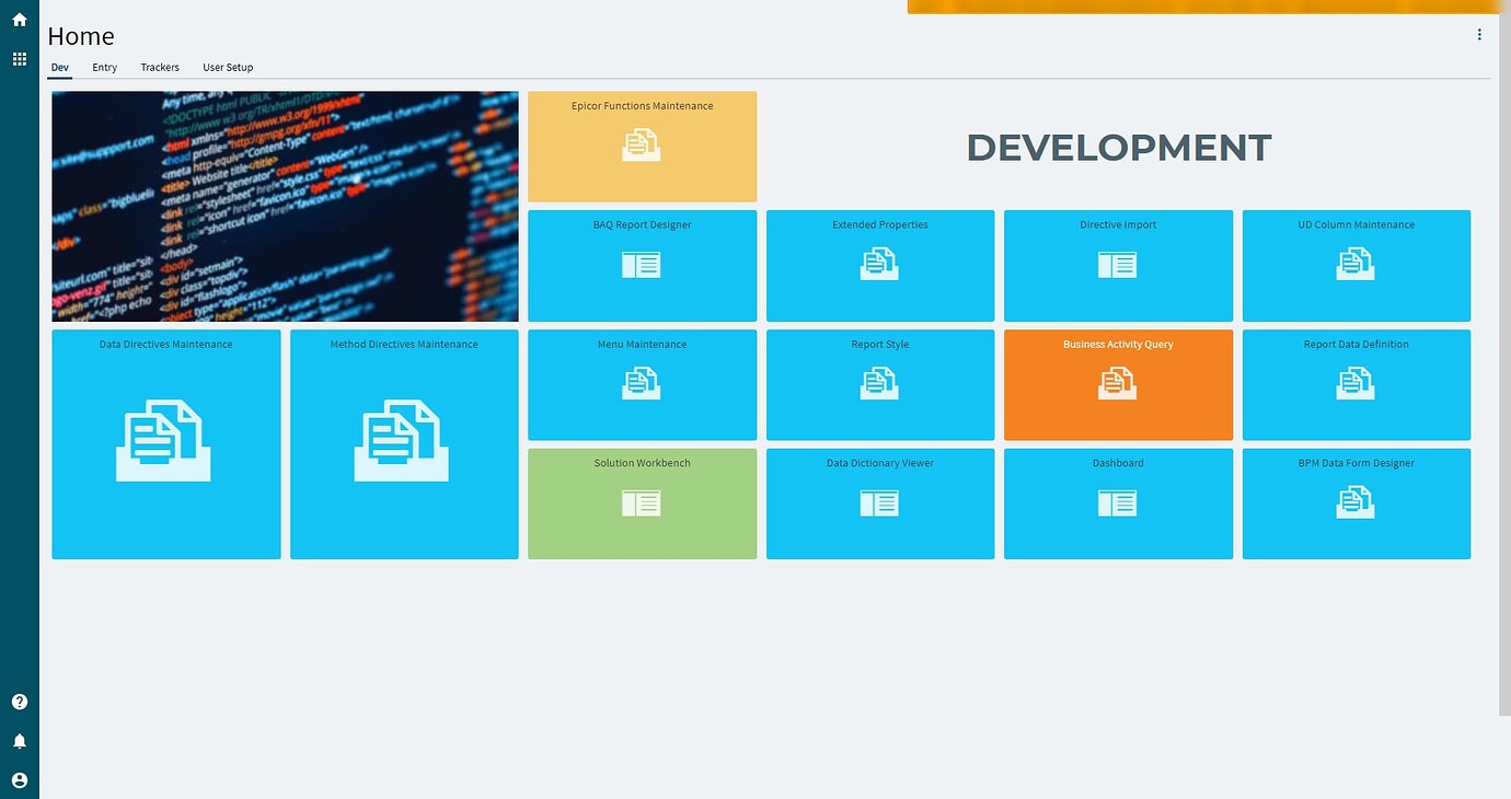What does your Kinetic Home Page look like? - Kinetic 202X - Epicor User Help Forum