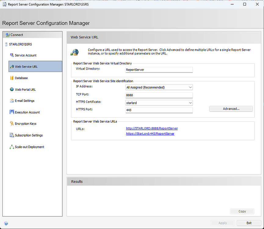 Error Deploying Application Server: SSRS Report Server Location is required - Kinetic ERP ...