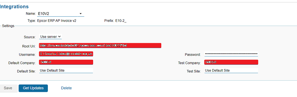 DataLink Integrations - Azure AD authentication - Unauthorized error - ECM - Epicor User Help Forum