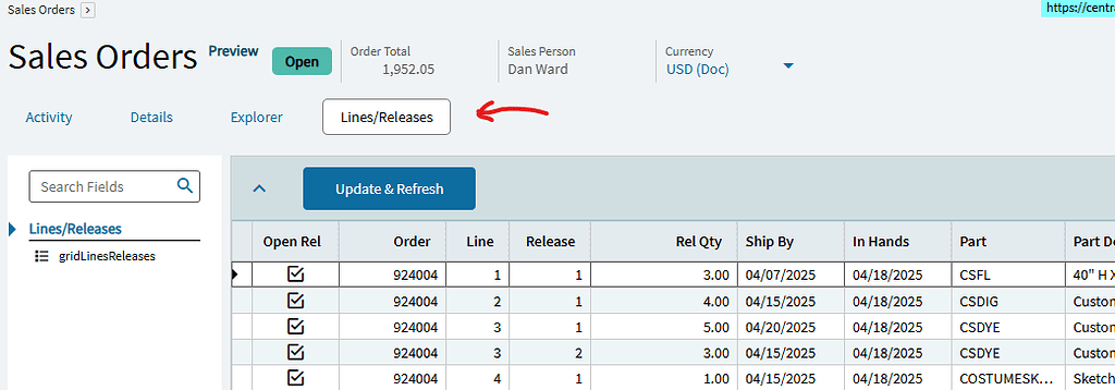 How to determine current page (Kinetic web)? - Kinetic ERP - Epicor ...