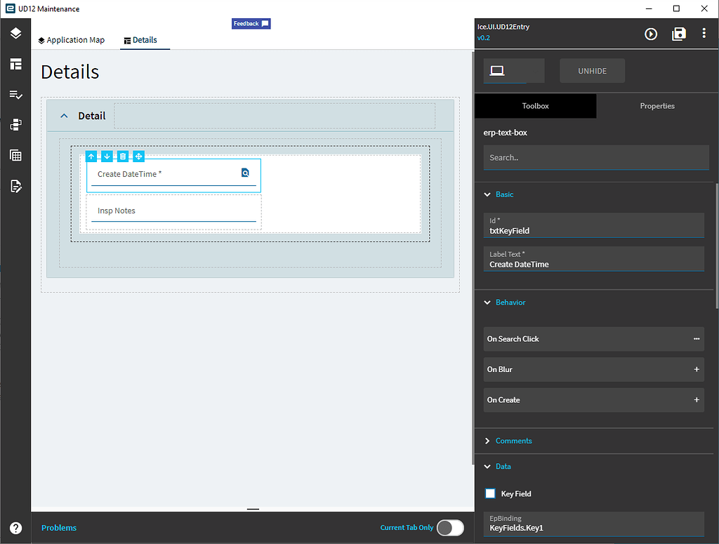Prepopulate Key1 in new record of UD Table - in App Studio - Kinetic ...