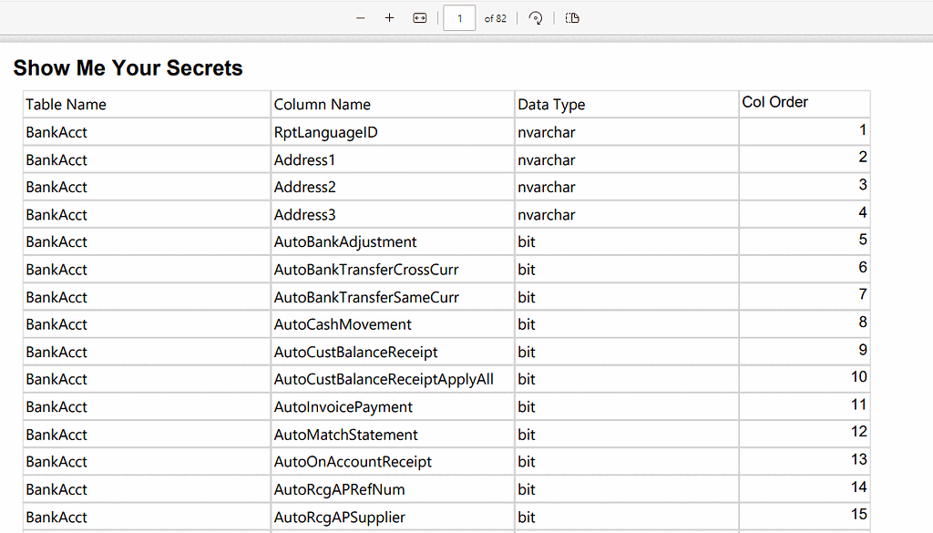 Generic Ssrs Rdl Report Check Your Fields 🎉 Kinetic Erp Epicor User Help Forum 