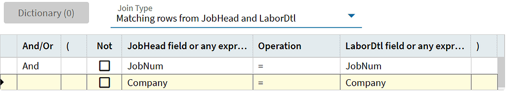 BAQ error "Severity Error, Text:Bad SQL statement" - Epicor ERP 10 ...