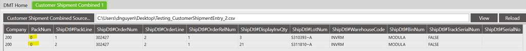 DMT Customer Shipment Entry - Epicor ERP 10 - Epicor User Help Forum