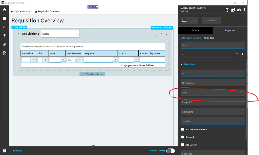 Action Data in Panel Card - Kinetic ERP - Epicor User Help Forum