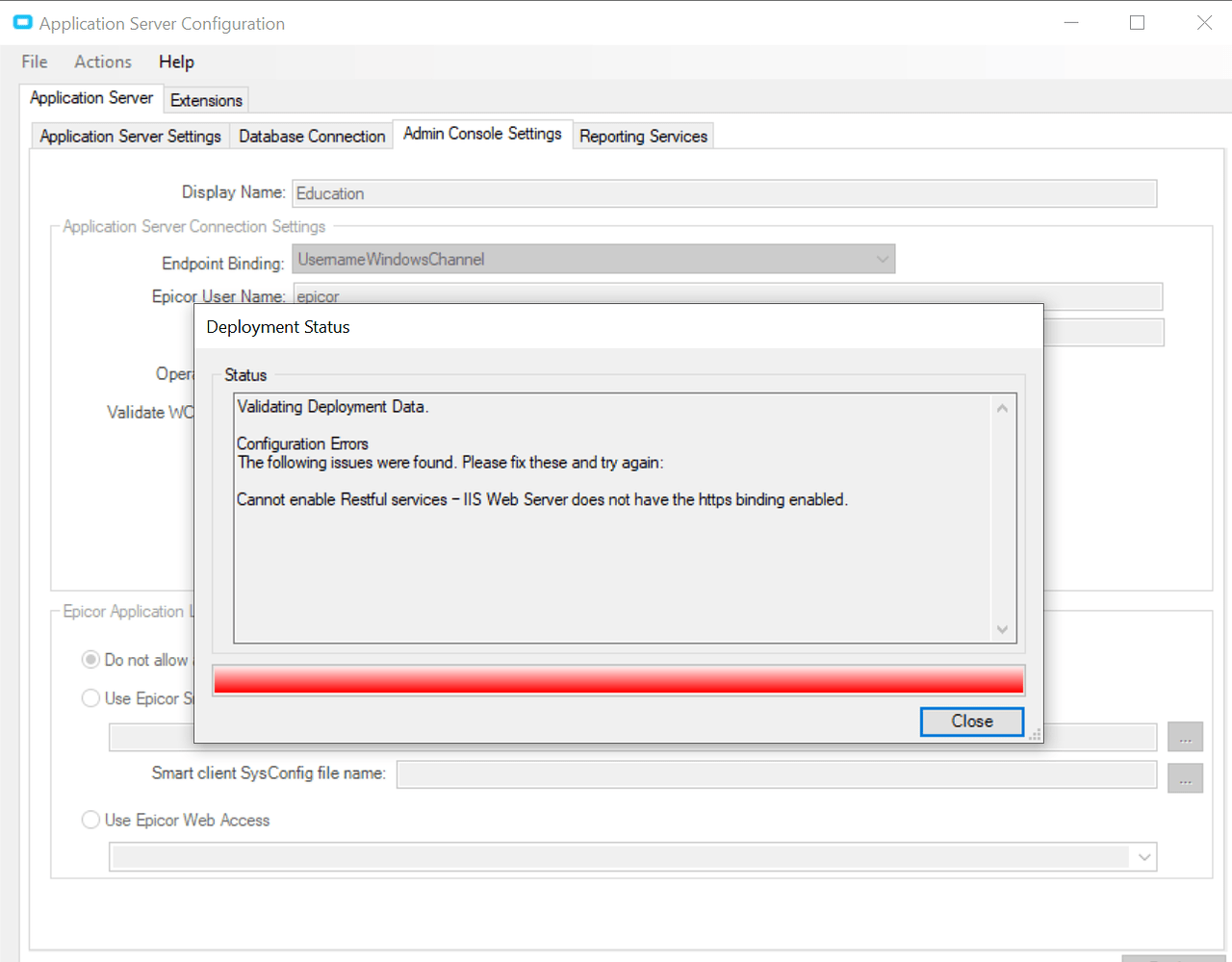 Epicor Administration Console - Epicor ERP 10 - Epicor User Help Forum