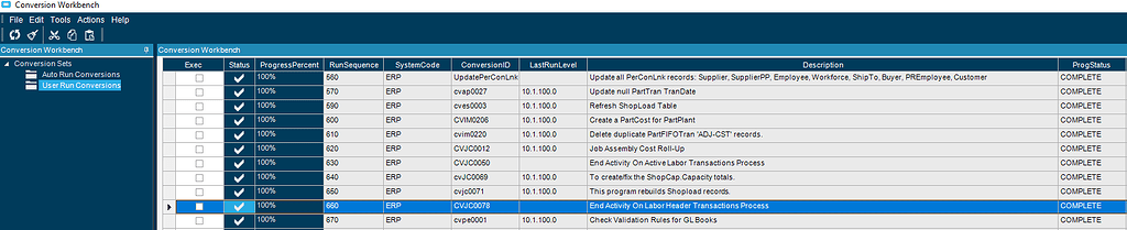 How to add a conversion to the menu - Epicor ERP 10 - Epicor User Help ...