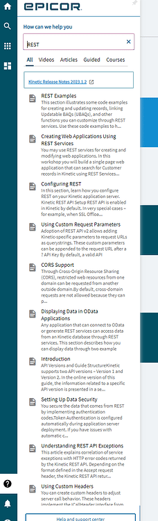 Can't Get Authorization on REST API - Kinetic ERP - Epicor User Help Forum