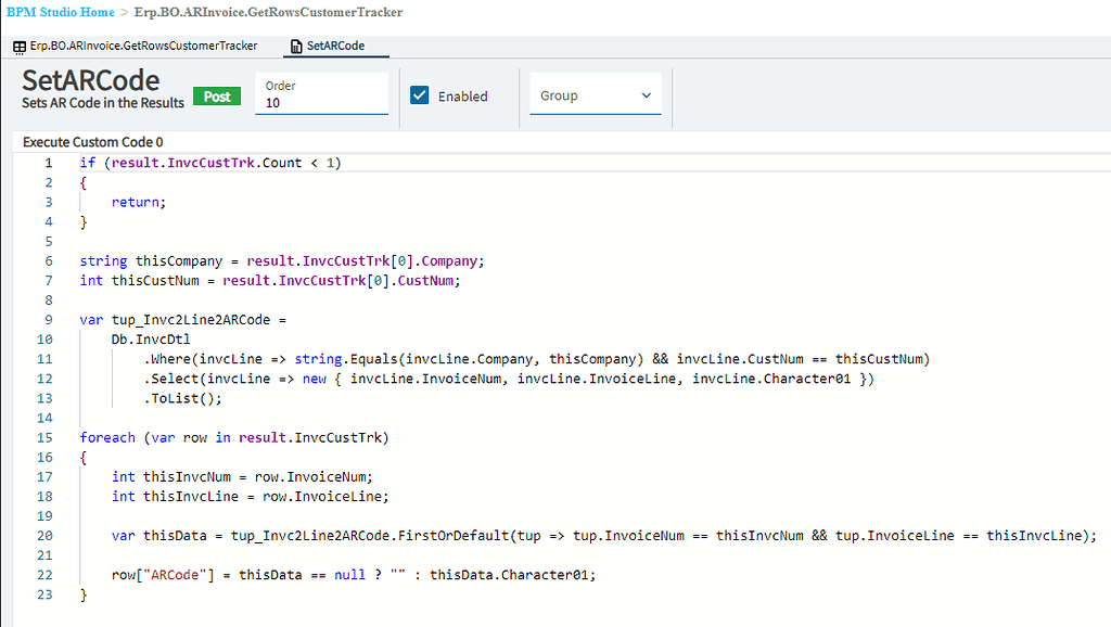 Adding Columns to Existing Grid in Kinetic - Kinetic ERP - Epicor User Help Forum