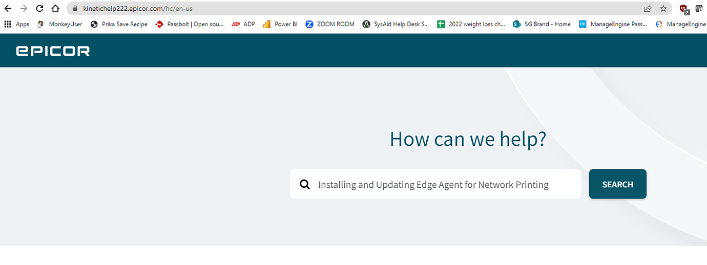 Edge Agent (for Kinetic UX in the Browser) - Experts' Corner - Epicor ...
