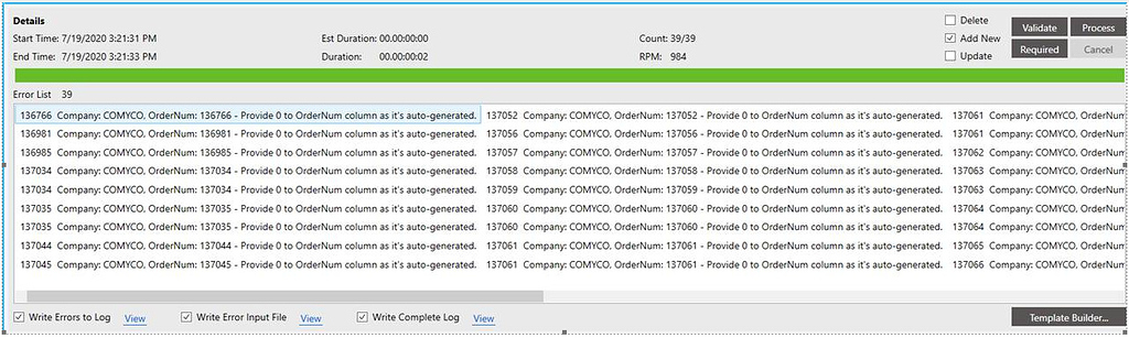 Sales Order Combined DMT File - Epicor ERP 10 - Epicor User Help Forum