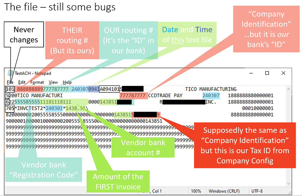 I just want the standard NACHA file output - Kinetic ERP - Epicor User ...