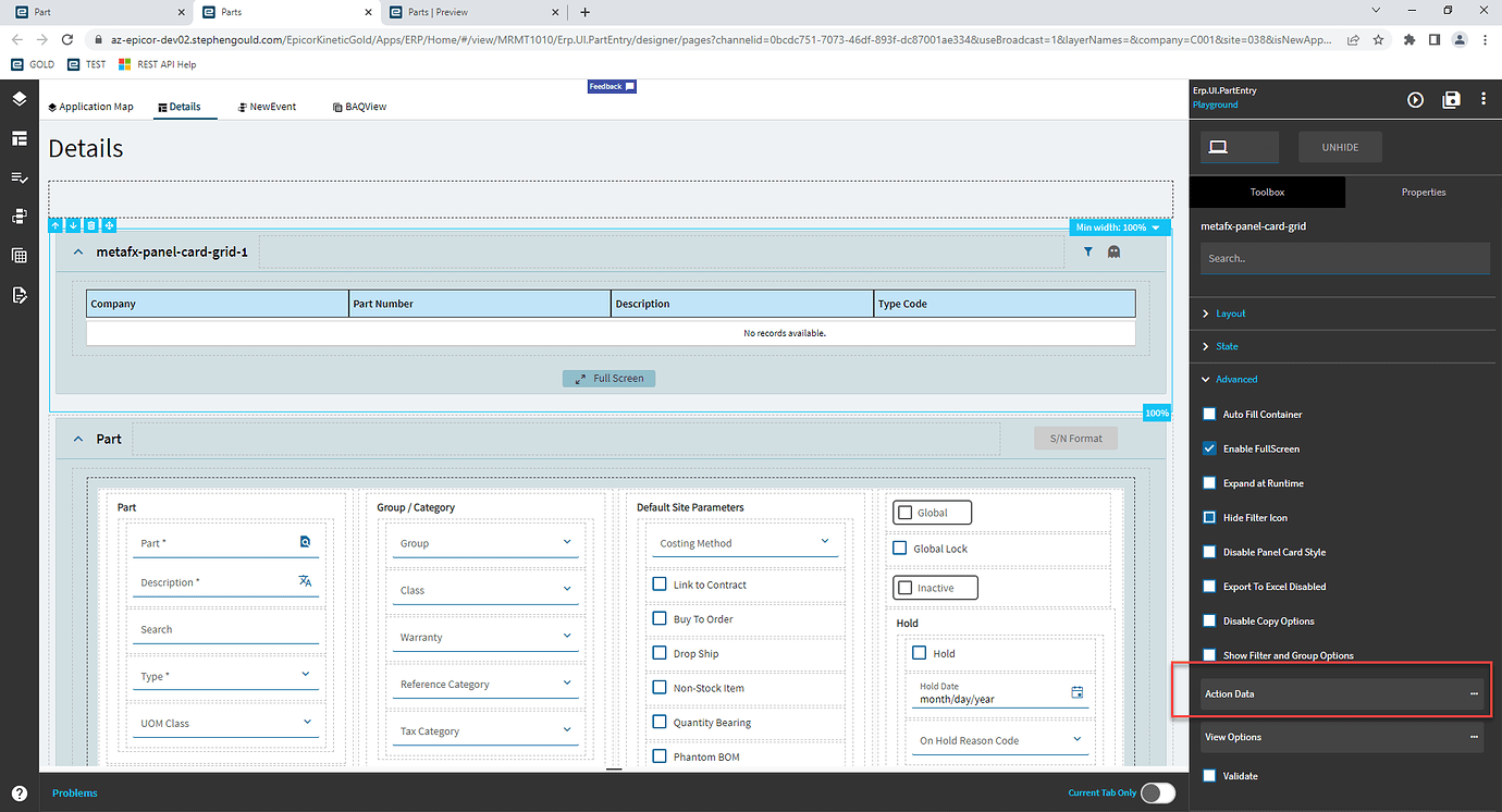 How To: Kinetic - Updateable UBAQ in a Grid - Experts' Corner - Epicor User Help Forum