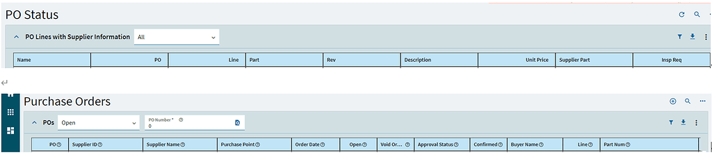 Where to get a report or a table list to know all PO's order amount ...