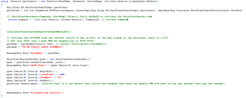 Update Through Script Editor Customization Epicor Erp 10 Epicor User Help Forum