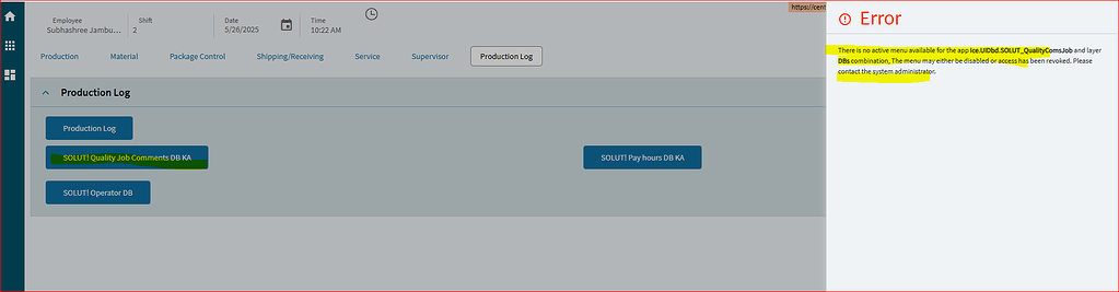 Kinetic-mes-browser - DB deployment issue - Kinetic ERP - Epicor User ...