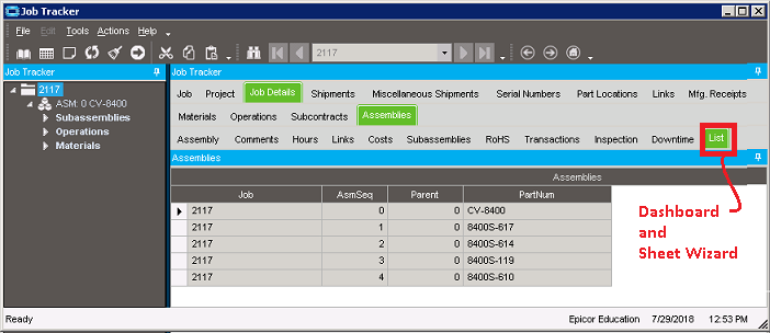 Add "find by assembly sequence number" into job tree search - Feature ...