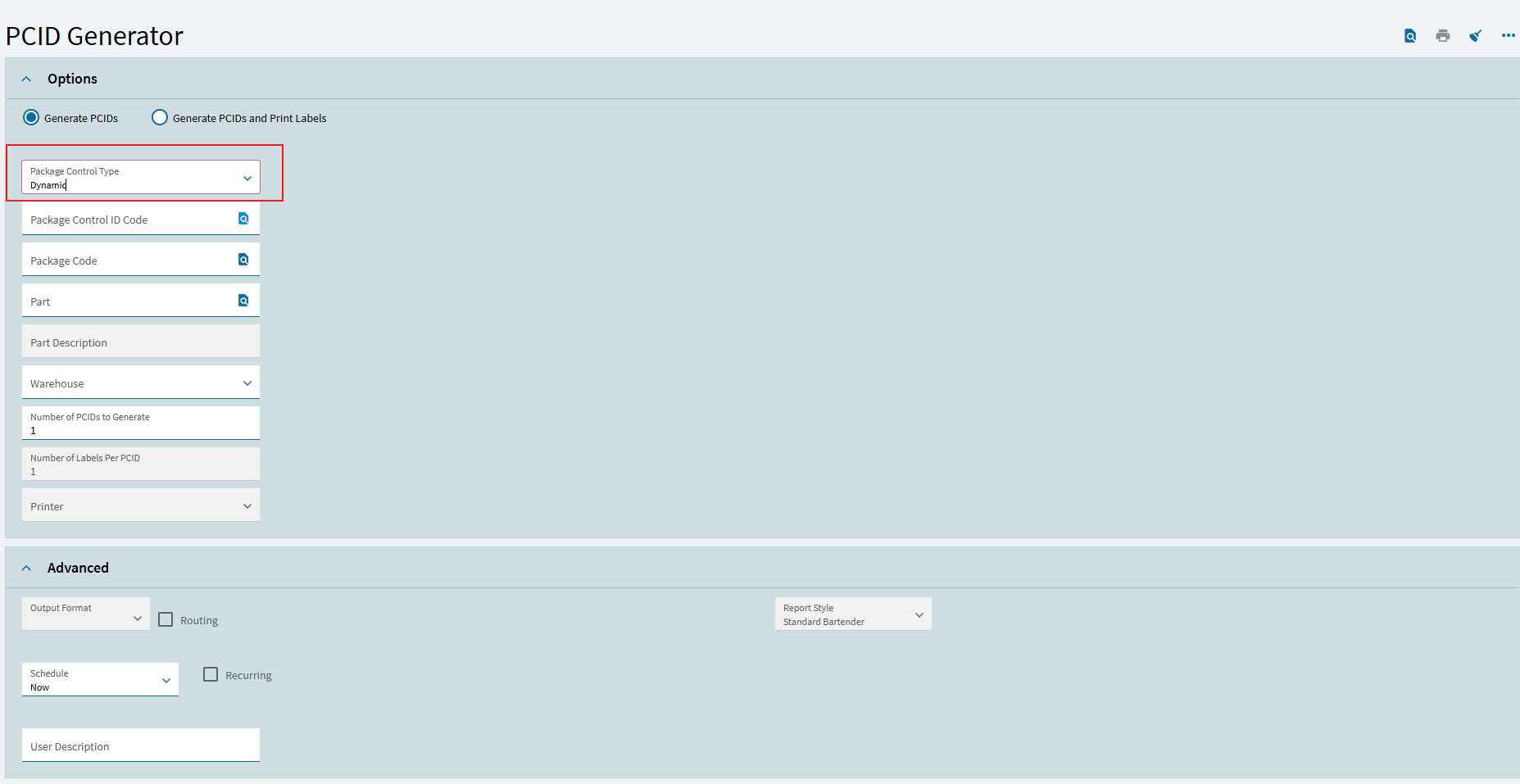 PCID Build / Split / Merge From Stock - Help - Kinetic ERP - Epicor ...