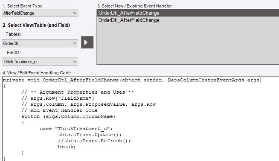 Programmatically select Save and suppress prompt on Order Update ... Programmatically select Save and suppress prompt on Order Update ...
