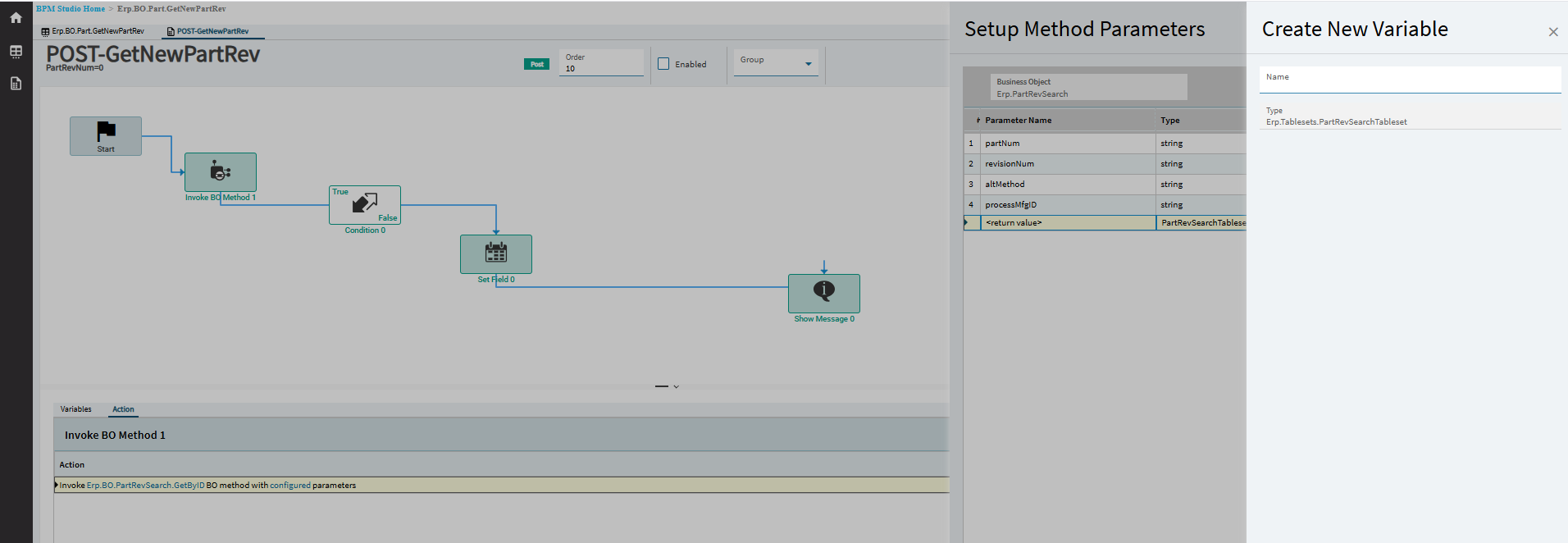 BPM - Invoke BO Method w empty param values - Kinetic ERP - Epicor User Help Forum