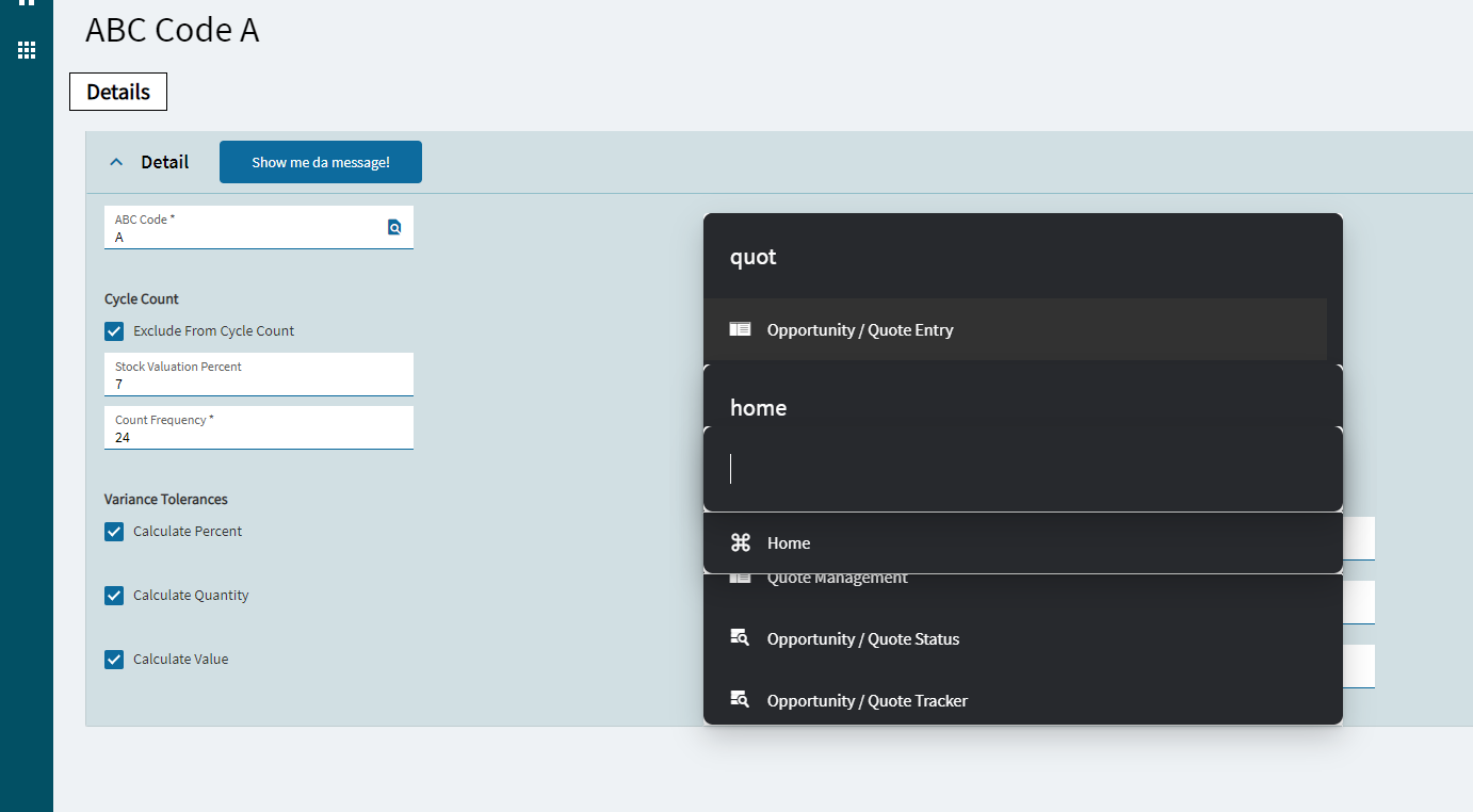 Kinetic Web UI Command Palette - Kinetic ERP - Epicor User Help Forum