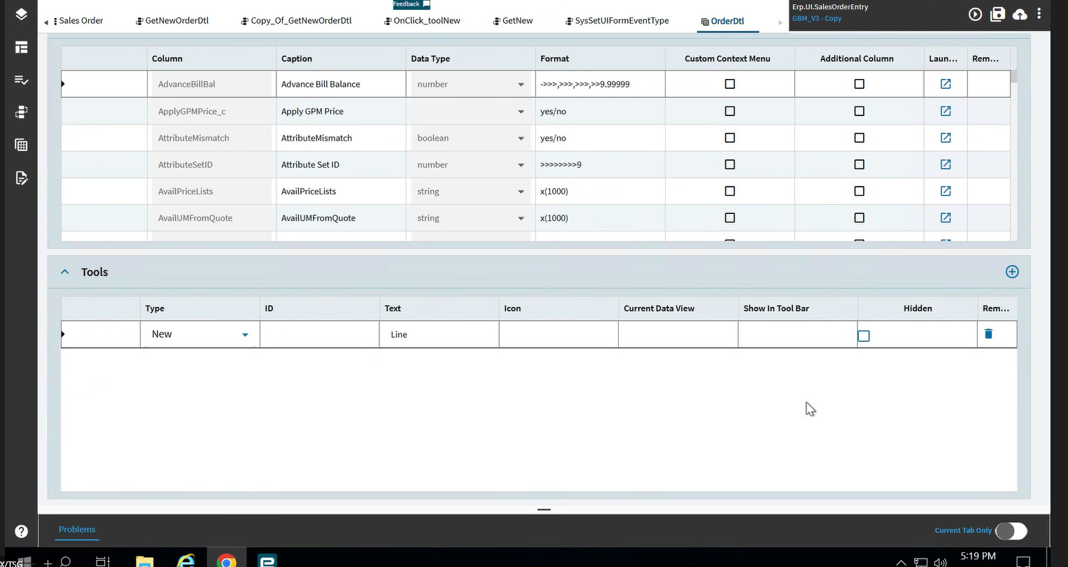 How to access the tools from dataview - Kinetic ERP - Epicor User Help Forum