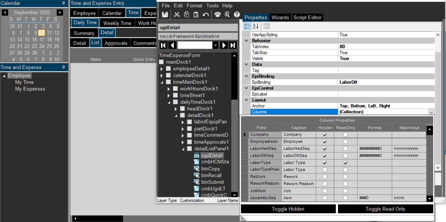 How to customize UI in EWA - Epicor ERP 10 - Epicor User Help Forum