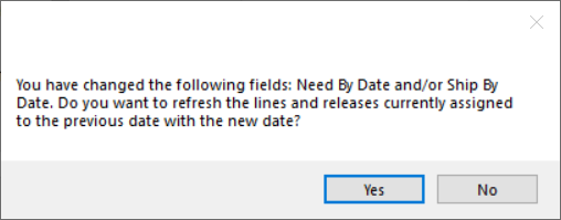 Propagate Need By / Ship By To Line Problems - Kinetic ERP - Epicor User Help Forum