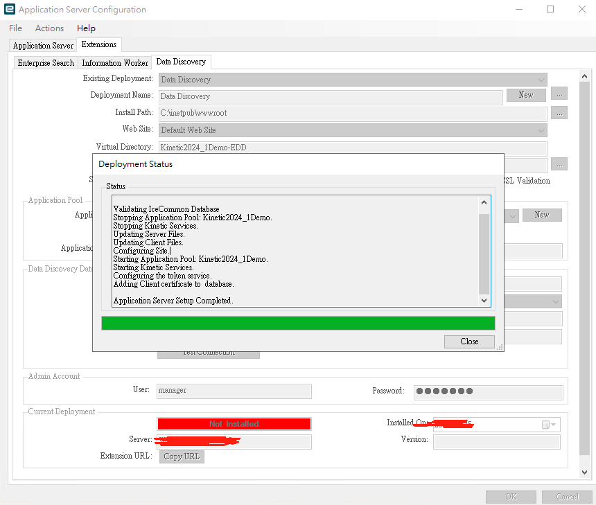 EDD install - Kinetic ERP - Epicor User Help Forum