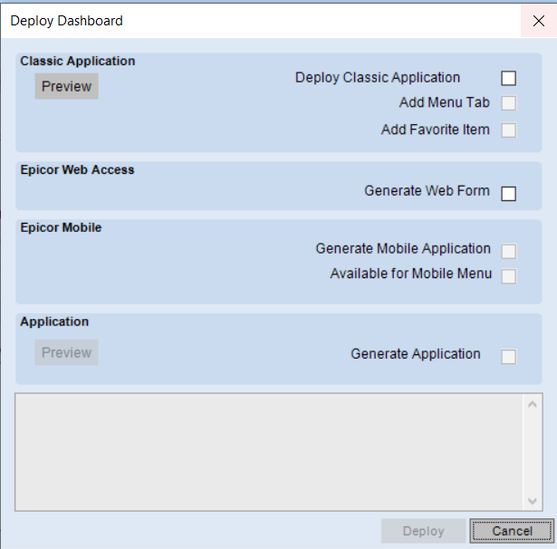 Generate Application option disabled - Kinetic ERP - Epicor User Help Forum