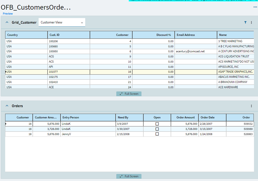 Kinetic-Web Dashboards, Parent & Child BAQ connection - Kinetic ERP ... Kinetic-Web Dashboards, Parent & Child BAQ connection - Kinetic ERP ...