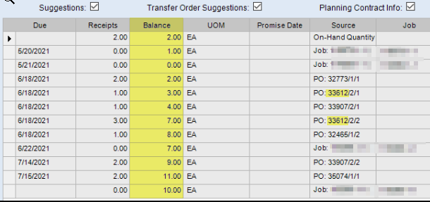 Time Phase Inquiry BAQ - #41 by kylepbsps - Epicor ERP 10 - Epicor User ...
