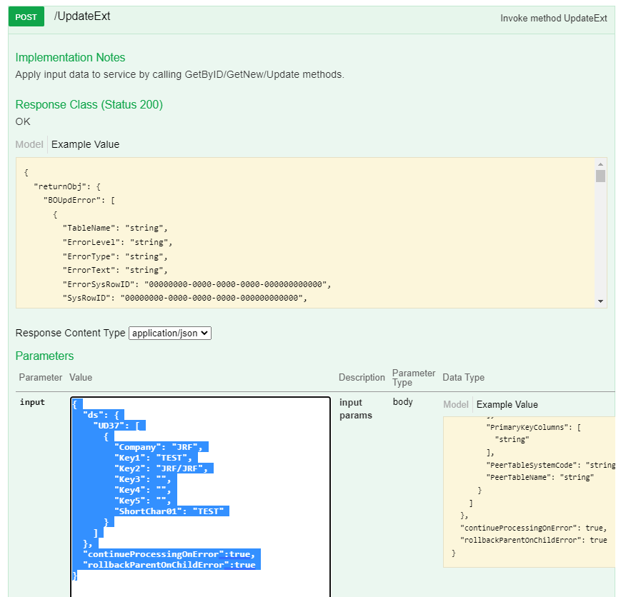 Slash On Partnum Url Patch Rest Api Epicor Erp 10 Epicor User